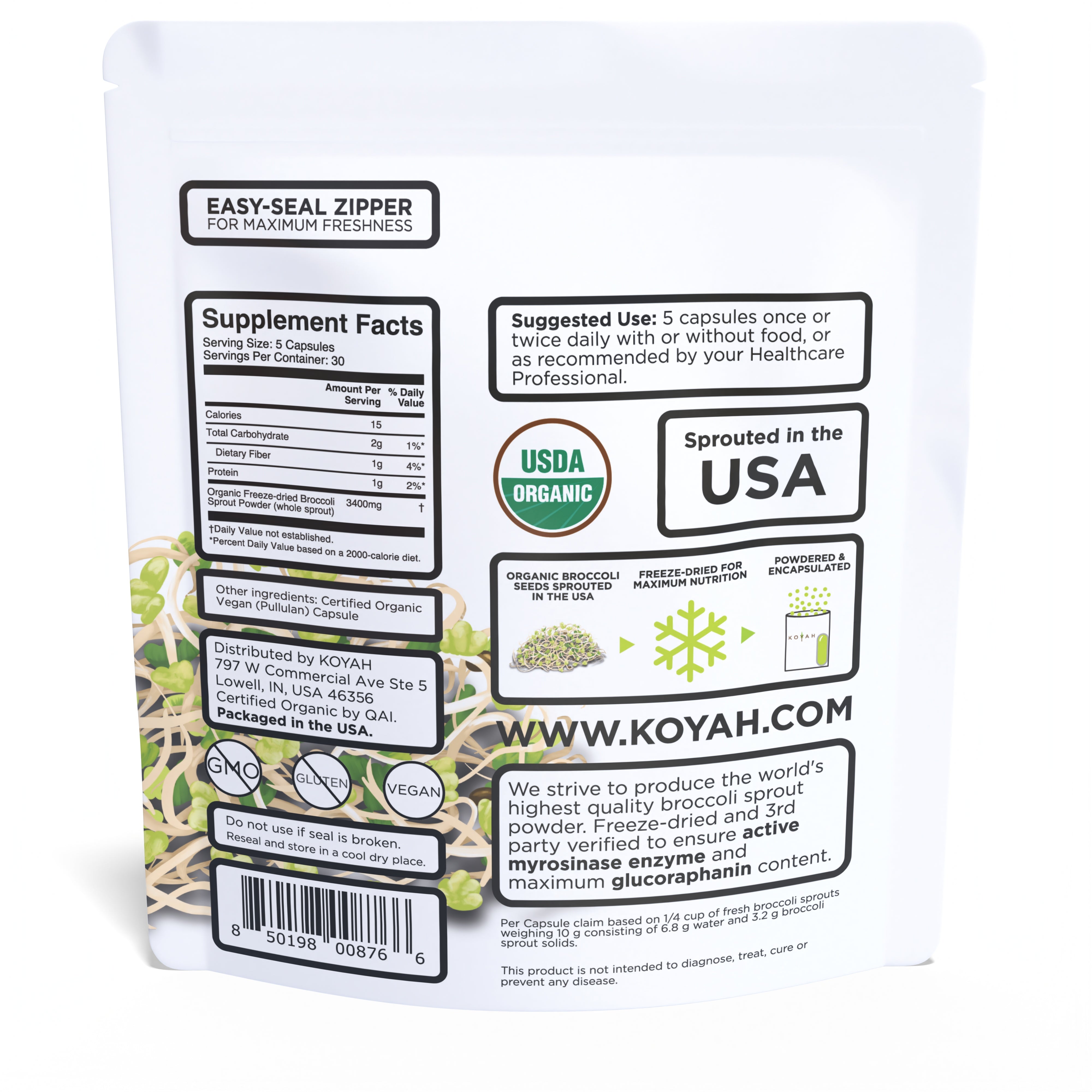 KOYAH: Simple, Whole-Food, Plant-Based, Organic Powders