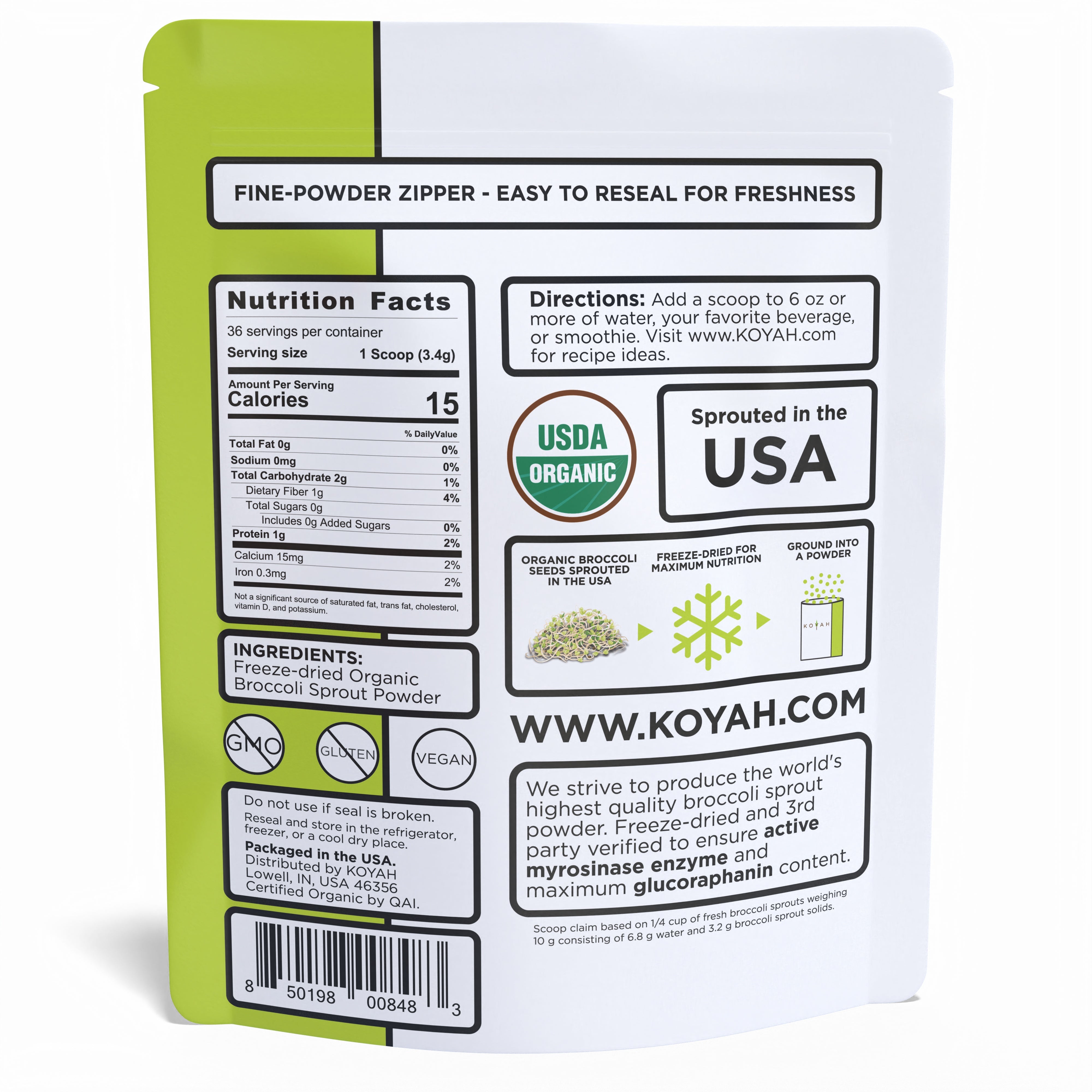 KOYAH: Simple, Whole-Food, Plant-Based, Organic Powders