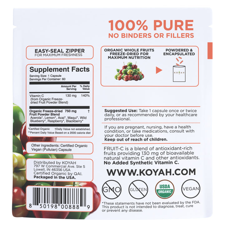 KOYAH: Simple, Whole-Food, Plant-Based, Organic Powders