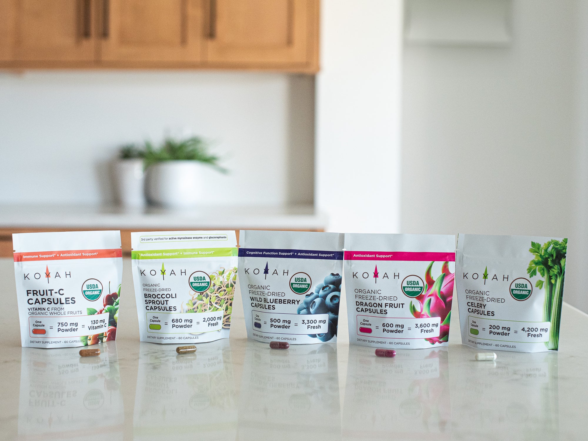 KOYAH: Simple, Whole-Food, Plant-Based, Organic Powders
