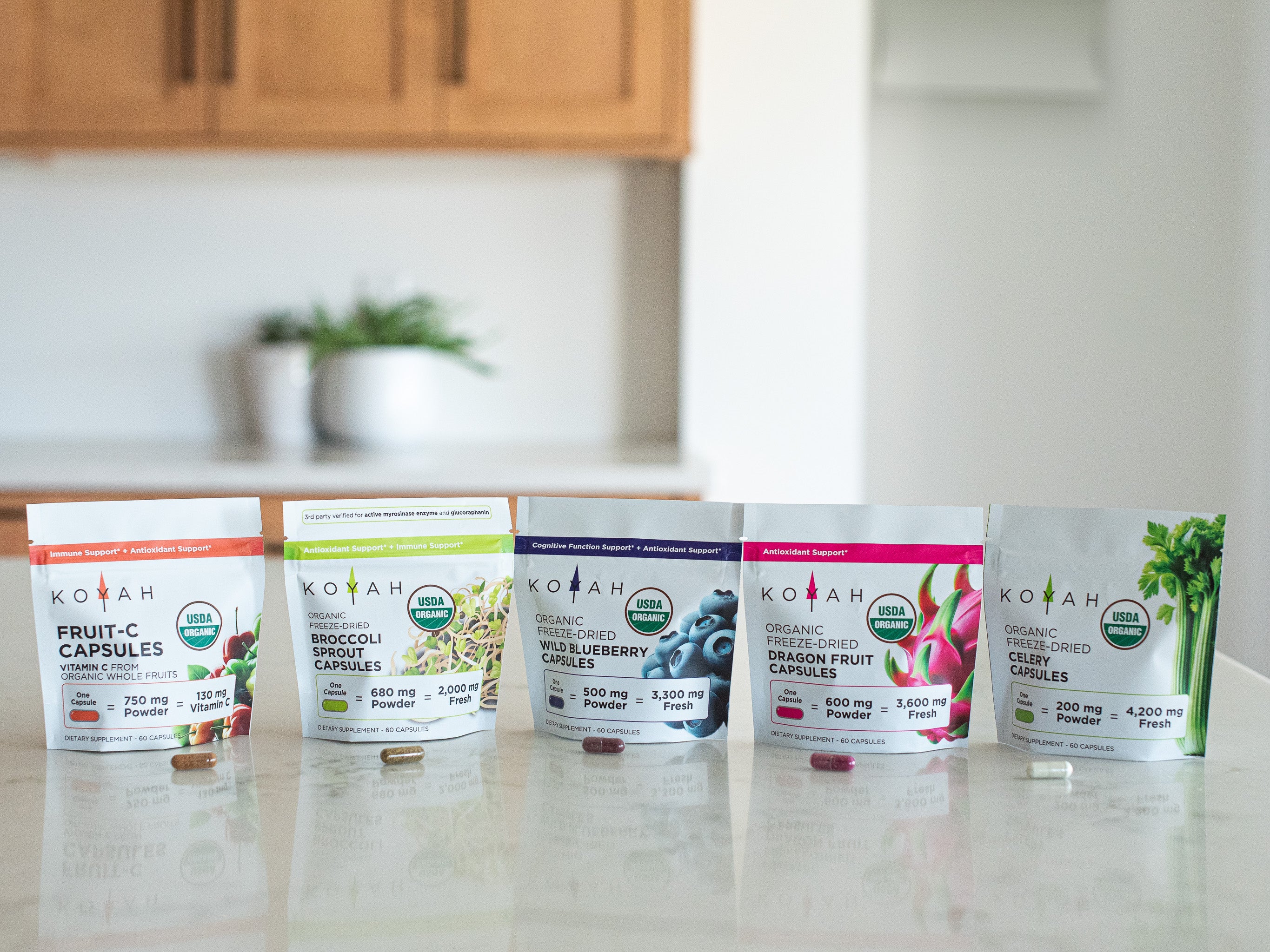 KOYAH: Simple, Whole-Food, Plant-Based, Organic Powders