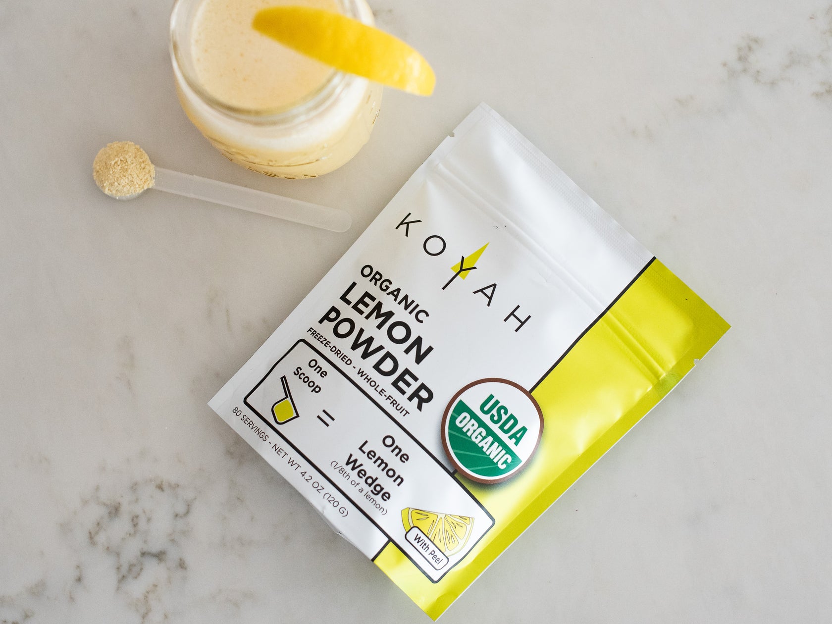 Organic Freeze-Dried Lemon Powder (with peel) – KOYAH