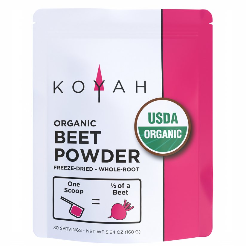 Organic Beet Powder - USA Grown & Freeze-Dried – KOYAH