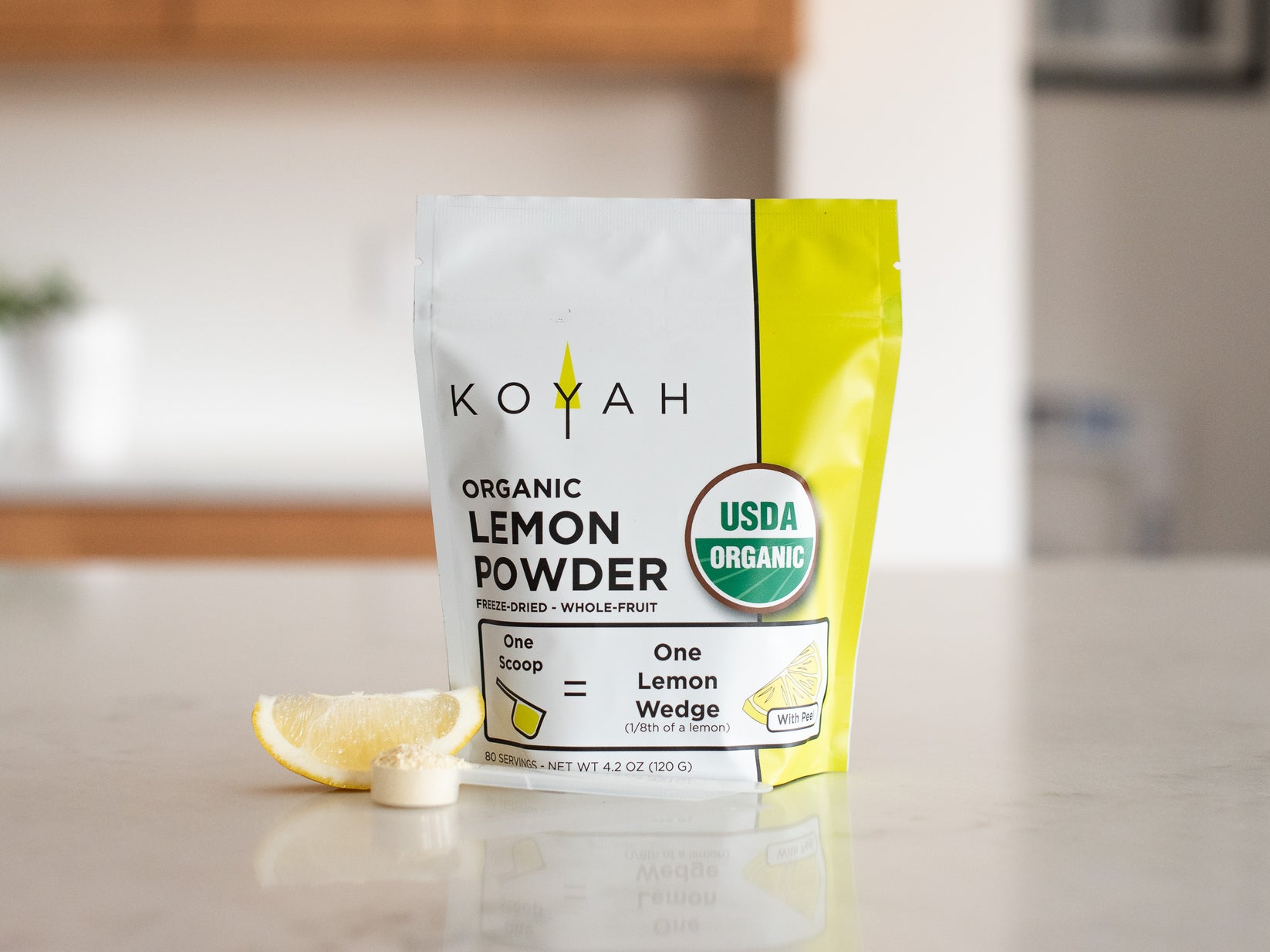 Organic Freeze-Dried Lemon Powder (with peel) – KOYAH