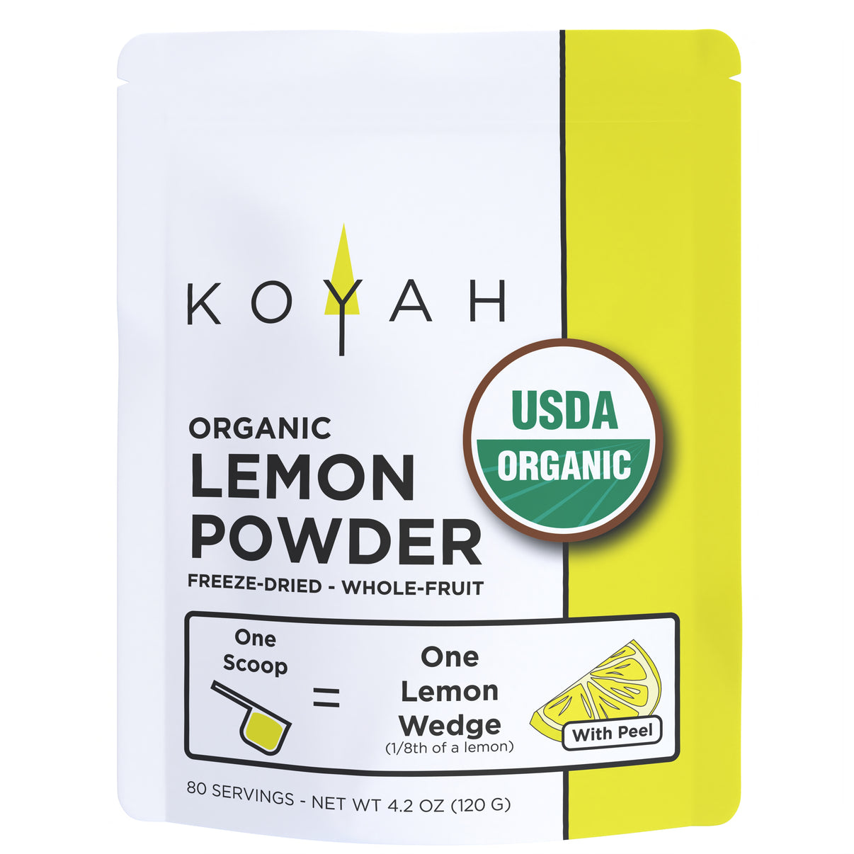 Organic Freeze-Dried Lemon Powder (with peel) – KOYAH